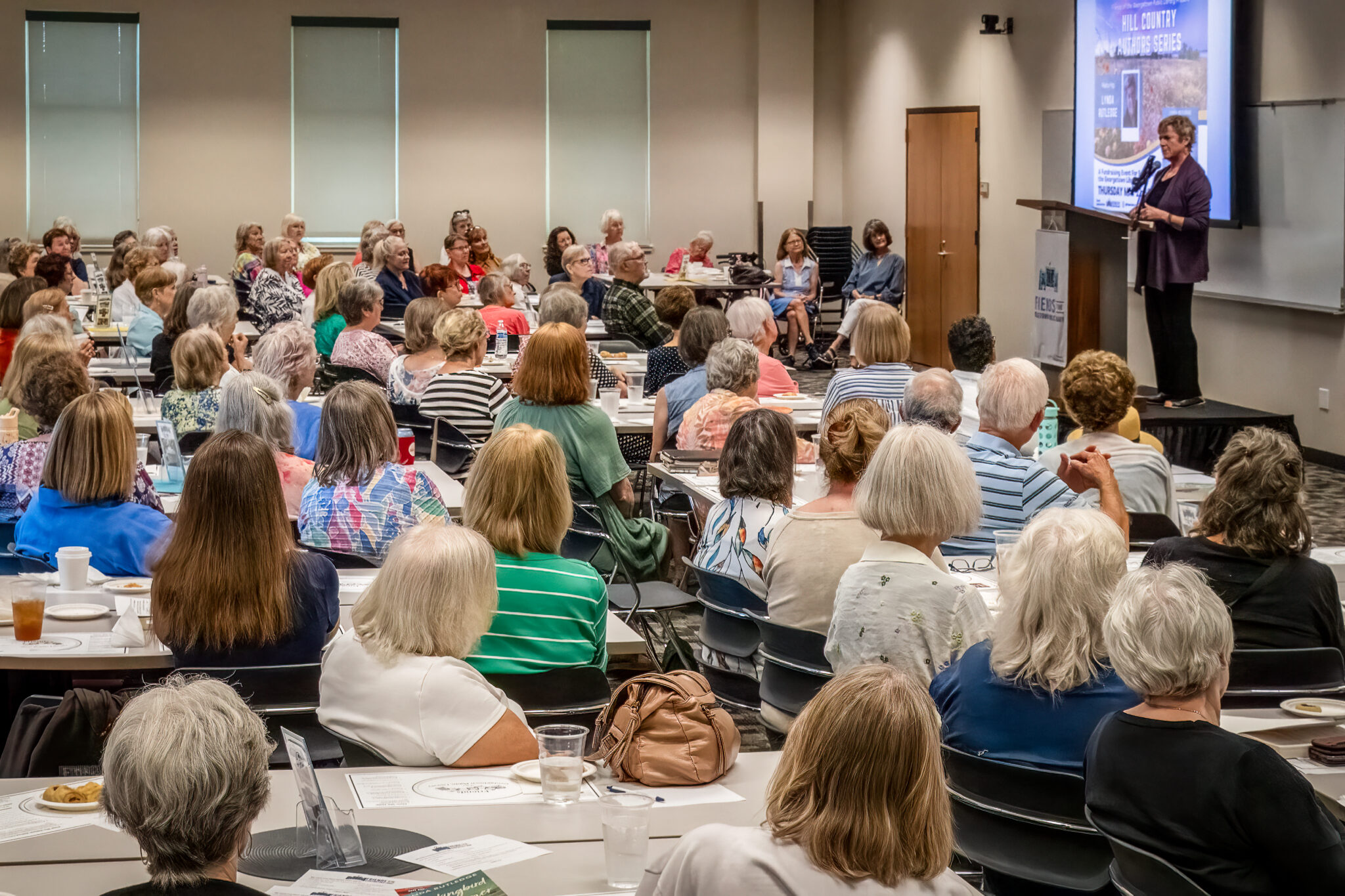 Hill Country Authors Series Welcomes Lynda Rutledge to a Packed House ...